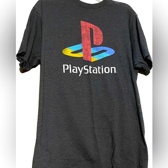 Shirts | Mens Playstation Logo Shirt M | Poshmark